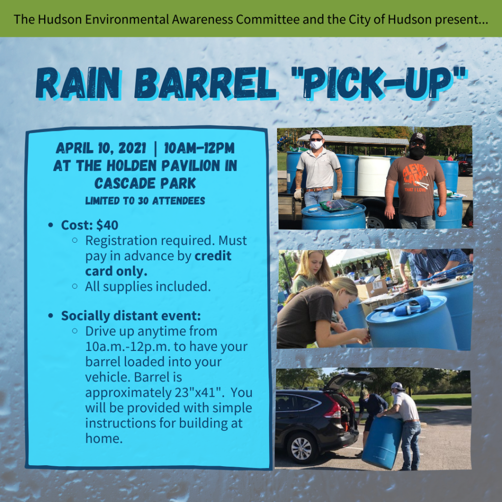 Hudson Rain Barrel Workshop - Tinkers Creek Watershed Partners